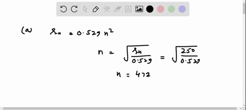 SOLVED:a. What quantum number of the hydrogen atom comes closest to ...