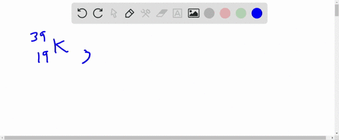 SOLVED:Naturally occurring potassium consists of three isotopes ...