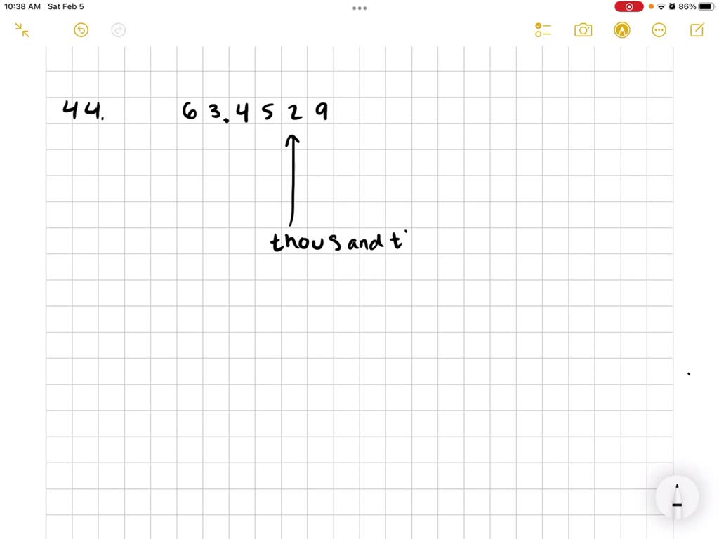 SOLVED Round 34 54389 To The Nearest Thousandth 