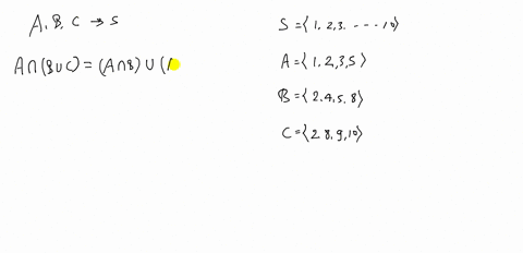 Use Venn diagrams to illustrate the given identity for subsets A, B ...