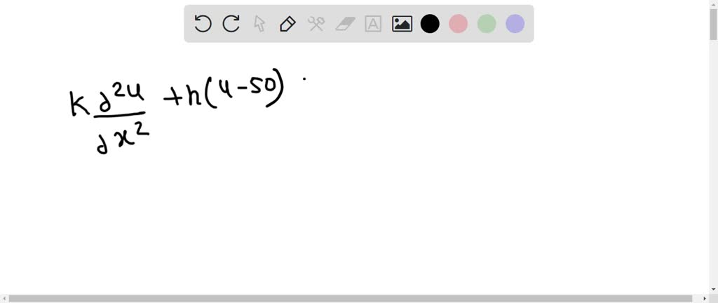 SOLVED:A heated rod with a uniform heat source can be modeled with the ...