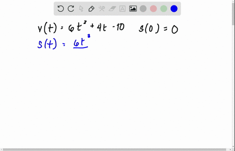⏩SOLVED:Given the following velocity functions of an object moving ...