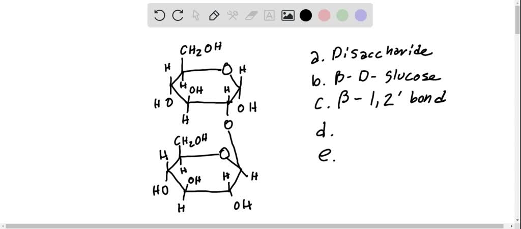 SOLVED: La soforosa, un hidrato de carbono que se encuentra en ciertos ...
