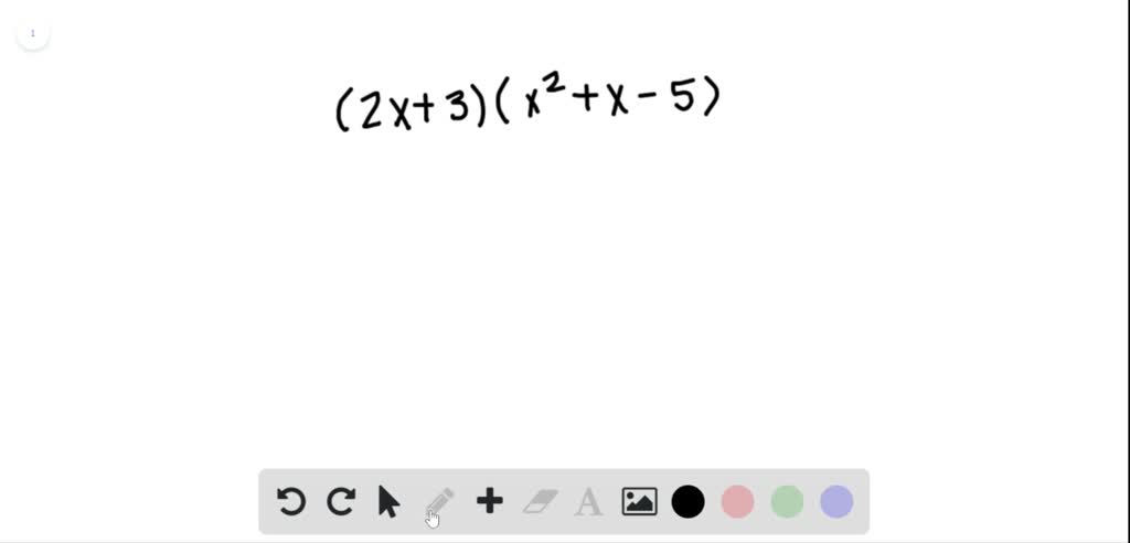 SOLVED Perform The Indicated Operations And Write The Result In 