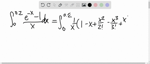 SOLVED:Use series to estimate the integrals' values with an error of magnitude less than 10^-5 ...
