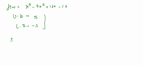 SOLVED:a. Determine if the upper bound theorem identifies the given number as an upper bound for ...
