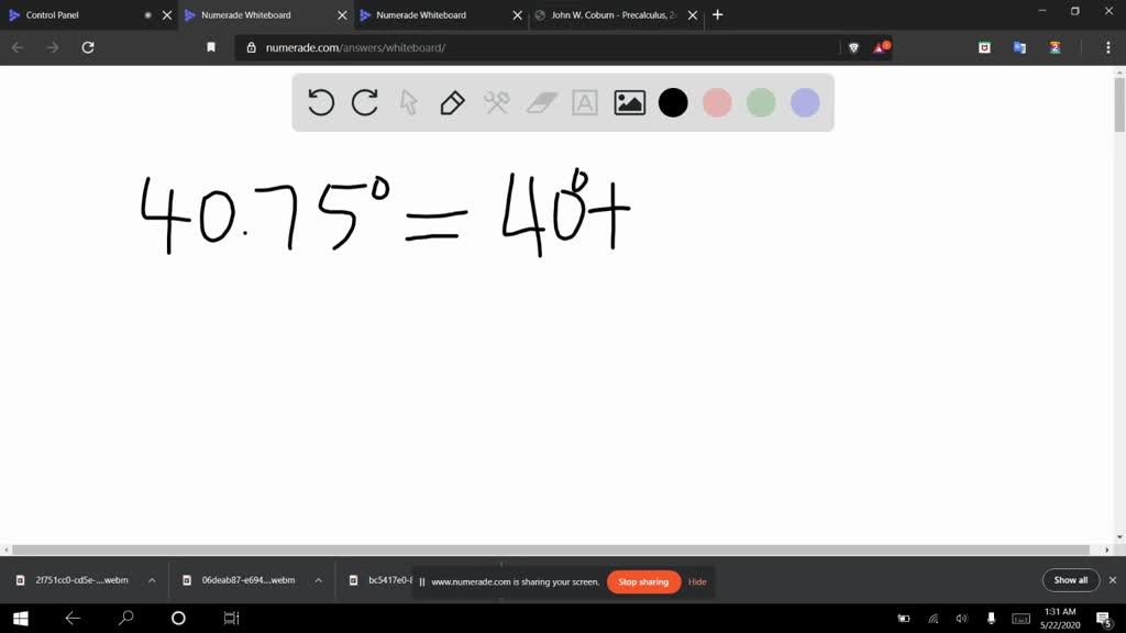 VIDEO solution:Convert the angles from decimal degrees to DMS (degree ...