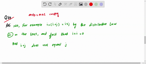 SOLVED:Is 𝐚 ×(𝐛 ×𝐜)=(𝐚 ×𝐛) ×𝐜 ? What is the meaning of 𝐚 ×𝐛 ×𝐜 ? Explain.