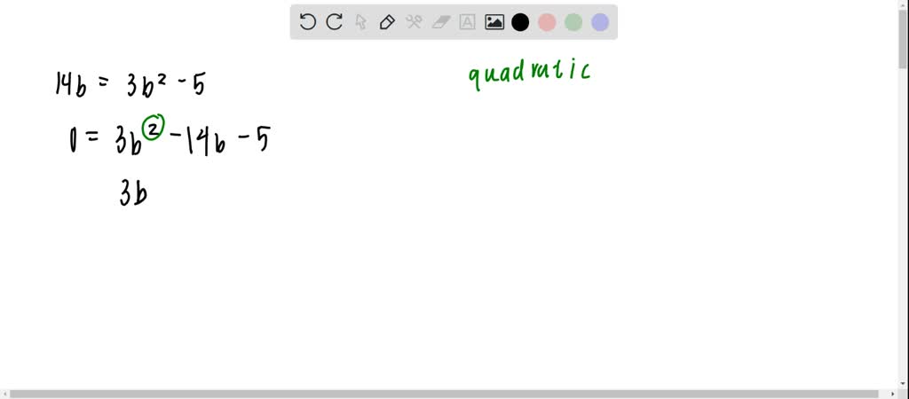 SOLVED:Determine whether the equation is linear, quadratic, exponential ...