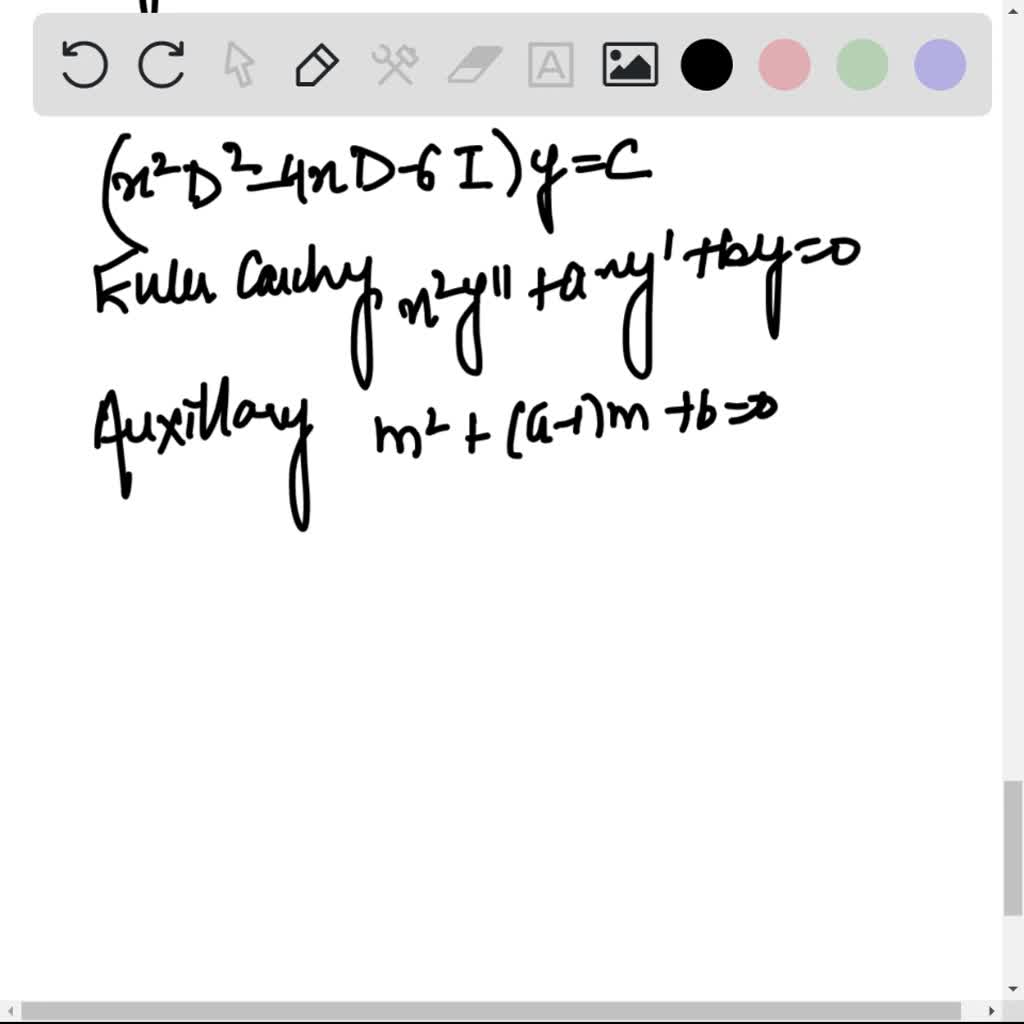 SOLVED Find A Real General Solution Showing The Details Of Your Work