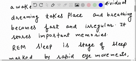 SOLVED:Ernest Hartmann stresses that dreaming is a relatively ...
