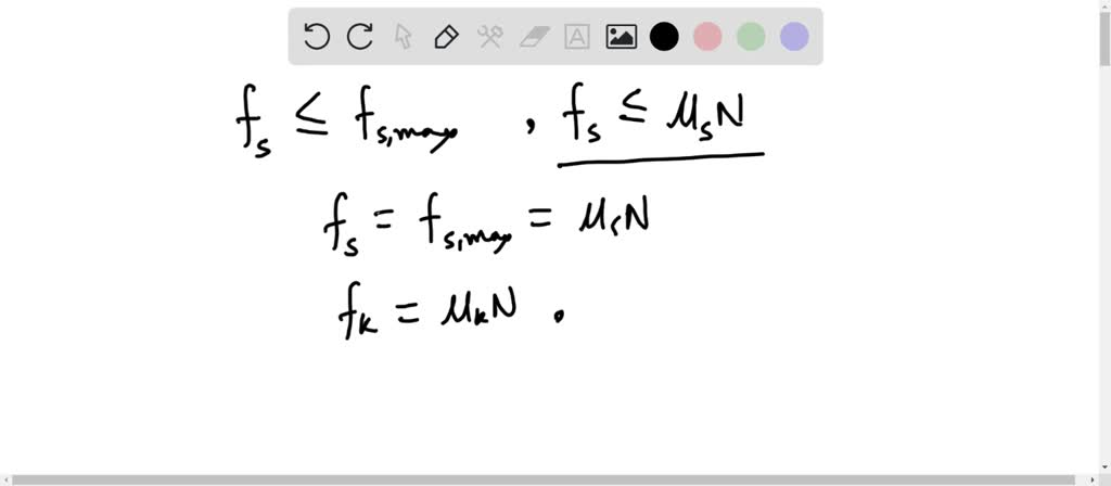 SOLVED:Assertion: Static frictional force may be greater than kinetic ...