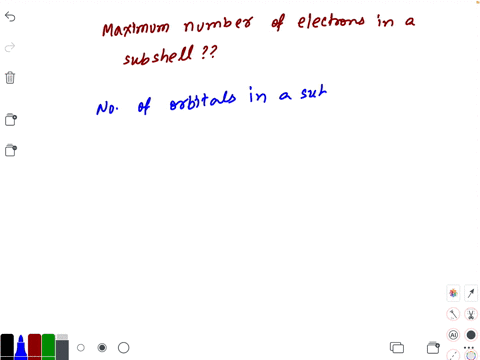 SOLVED: Maximum number of electrons in a subshell is given by (a) (2 l+ ...