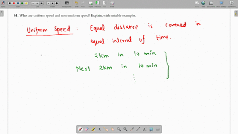 SOLVED:Consider a body moving with initial velocity u. Let its velocity ...
