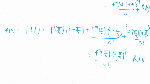 SOLVED:In Exercises 15-20, write the indicated case of Taylor's formula ...