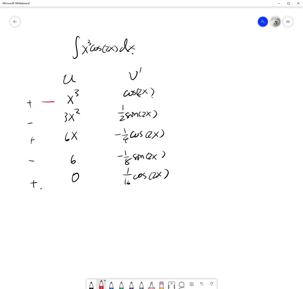 En los ejercicios 61 a 66, usar el método tabular para encontrar la ...