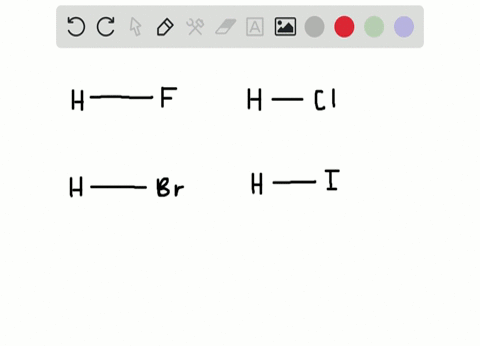 SOLVED: For each of the following polar molecules, indicate the ...