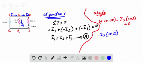SOLVED:The batteries shown in the circuit in Figure 19.60 have ...