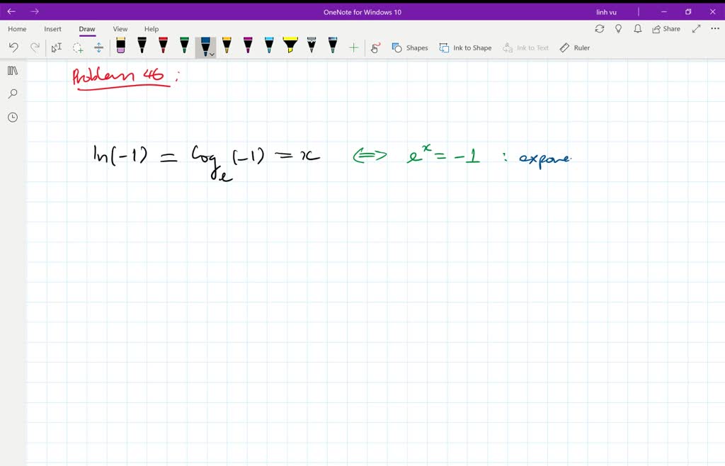 Solvedfind The Logarithm Of 1 For Any Permissible Base