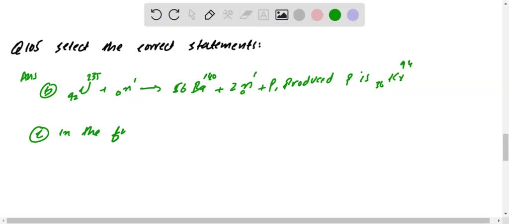 a Explain the difference between nuclear fission and nuclear fusion. b ...