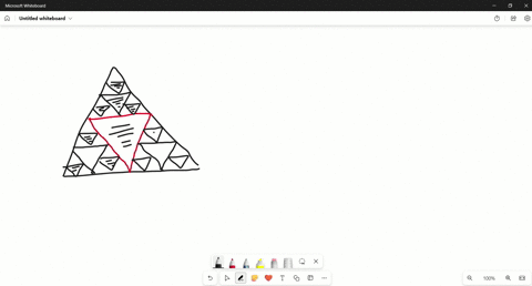 SOLVED: Connect the midpoints of the sides of an equilateral triangle ...