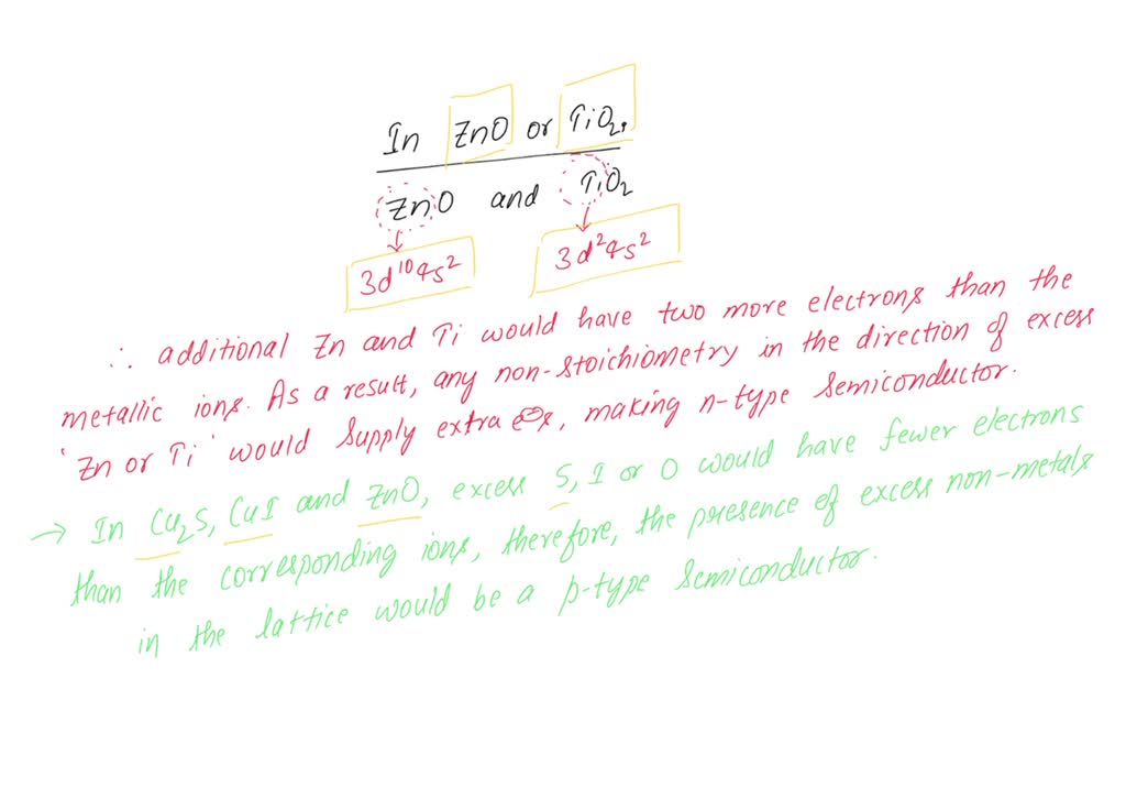 SOLVED:A p-type semiconductor can be created by increasing the amount ...