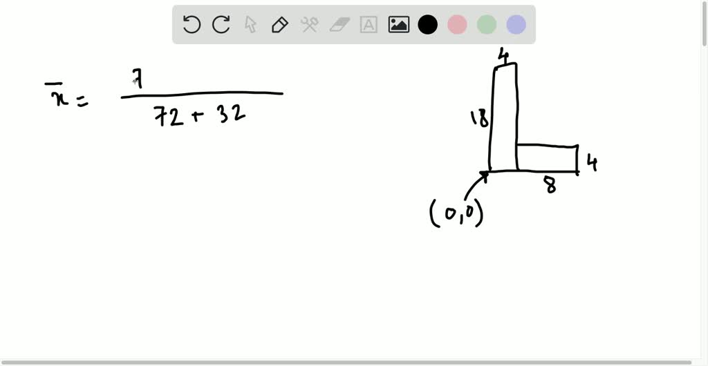 A carpenter's square has the shape of an L as shown in Figure P12.3 ...