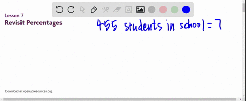 SOLVED:Summary Lesson:Revisit Percentages