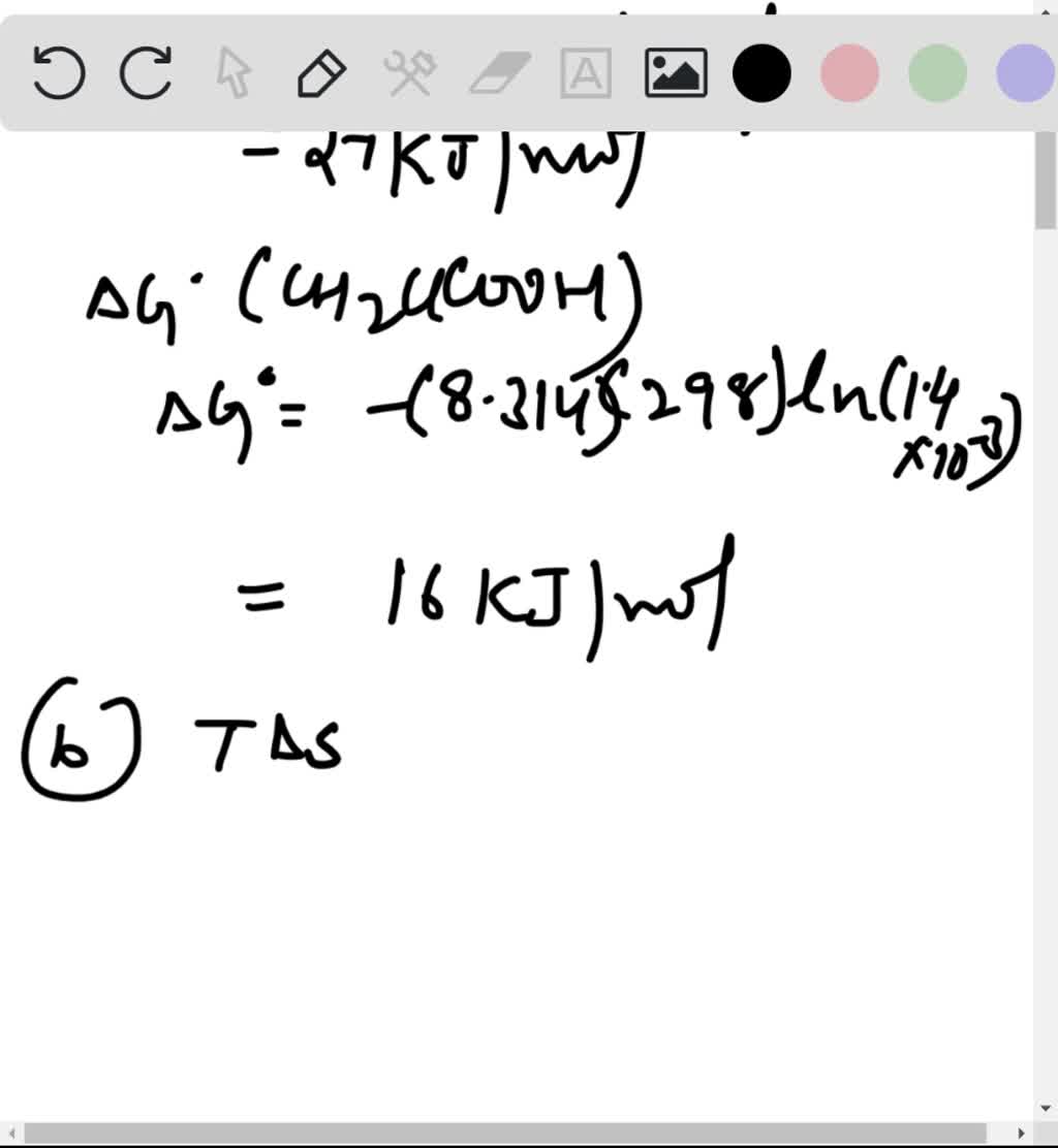 SOLVED:Consider two carboxylic acids (acids that contain the - COOH ...