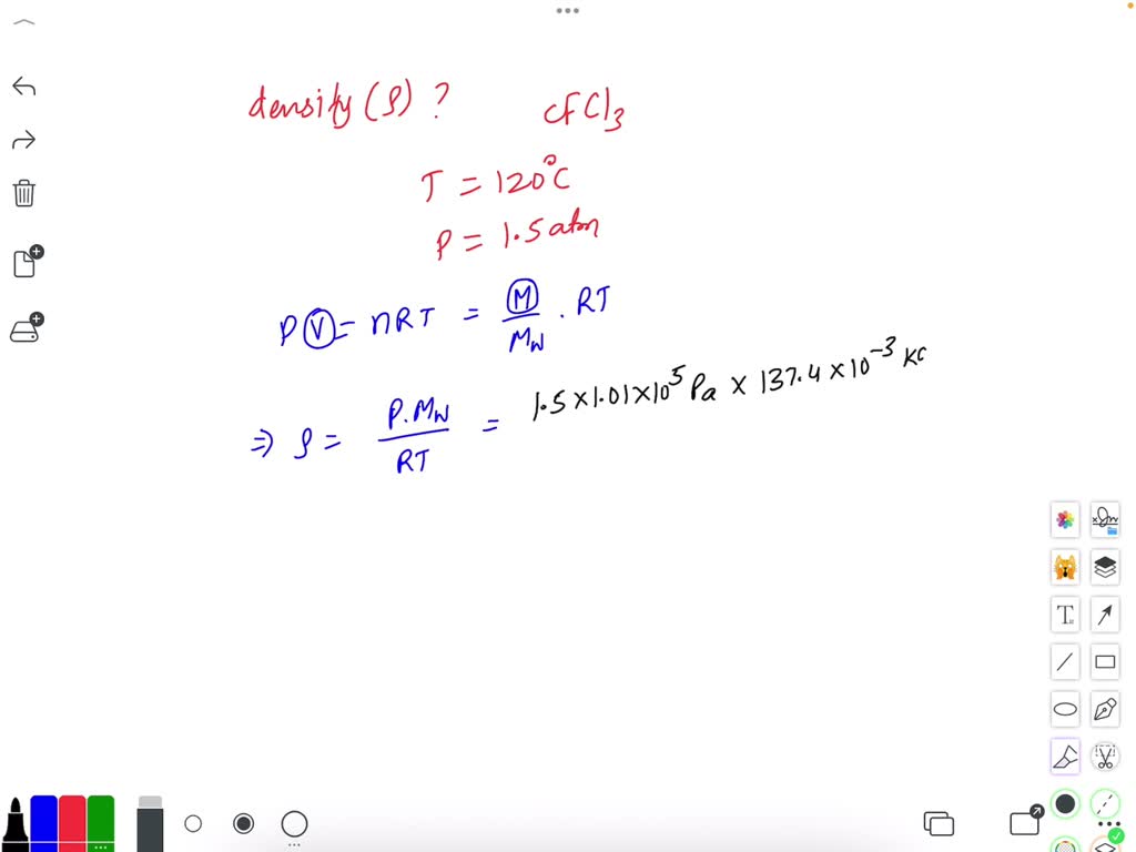 Calculate the absolute viscosity of Freon 12 at 0^∘ C, | Numerade