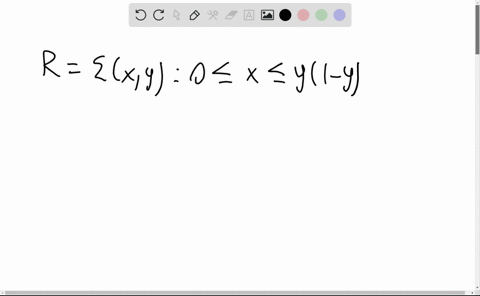 SOLVED:Write an iterated integral of a continuous function f over the ...