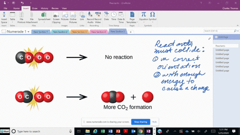 SOLVED:a. What is the collision theory? b. According to this theory ...