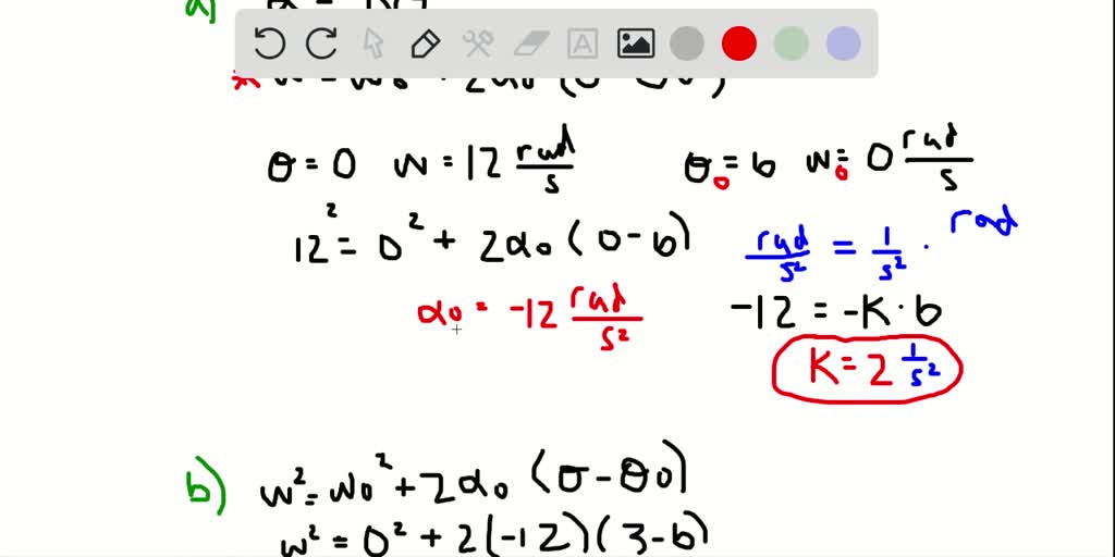 SOLVED:The angular acceleration of an oscillating disk is defined by ...