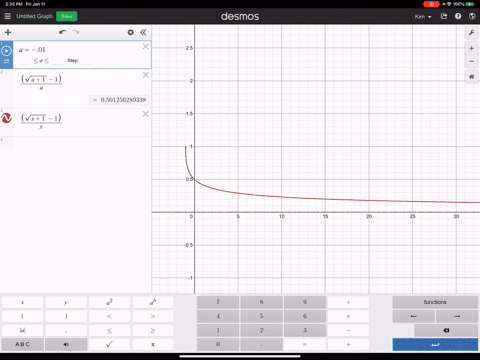SOLVED:Complete the table and use the result to estimate the limit. Use ...