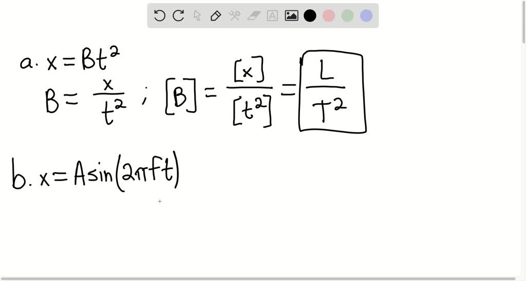 (a) Suppose the displacement of an object is related to time according ...
