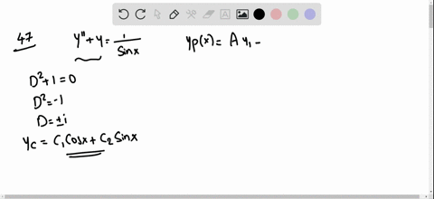 SOLVED:Use the annihilator method to solve the given differential ...