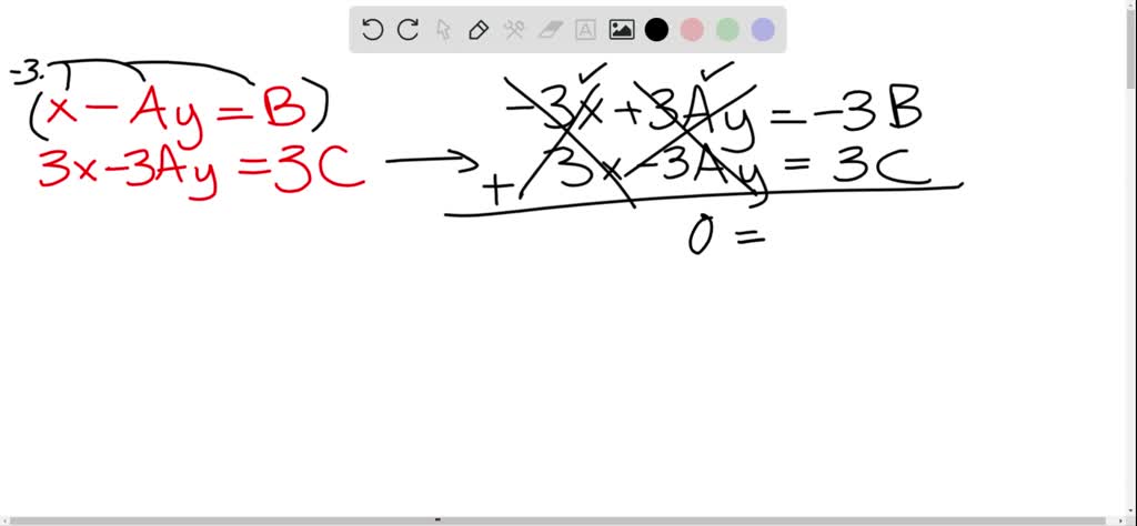 SOLVED:Exercises 34-36 consider the linear equation A x+B y+C z=D and ...