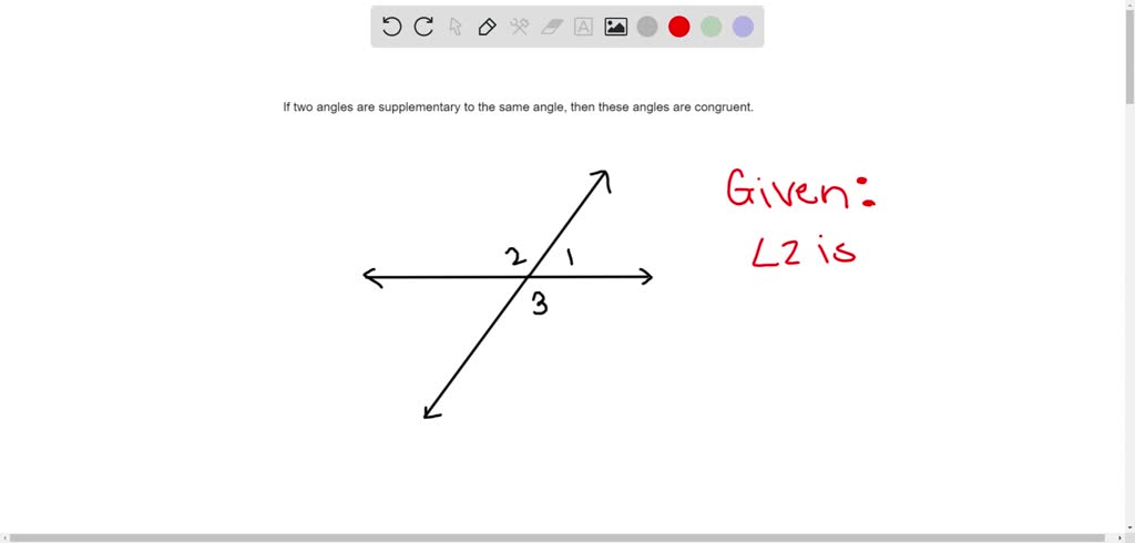 SOLVED:Make a Drawing. On the basis of your Drawing, write a Given and ...