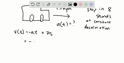 SOLVED:A car company wants to ensure its newest model can stop in 8 sec ...