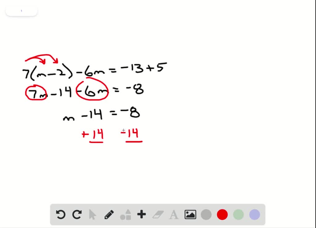 SOLVED:\text { Verify }(6) \text { and }(7) \text { with } m=1 \text ...