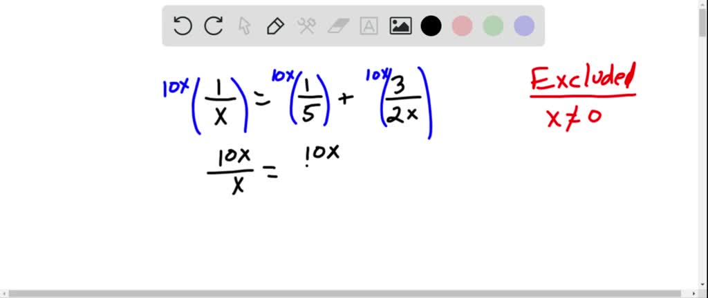 SOLVED:For the following exercises, solve each rational equation for x. State all x -values that ...