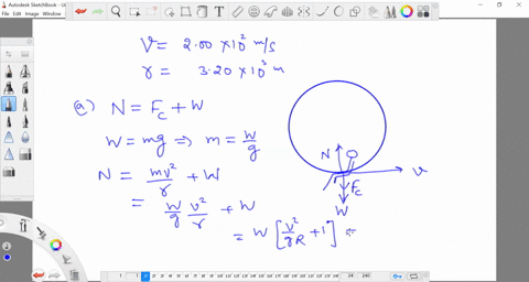 SOLVED: The pilot of an airplane executes a constant-speed loop-the ...