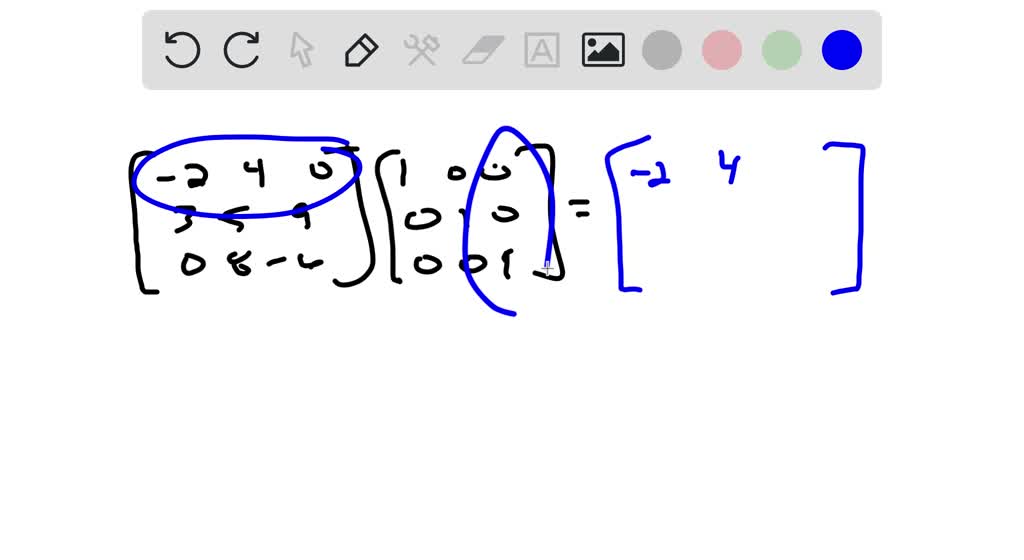 SOLVED:Identity property of matrix addition A+0=A