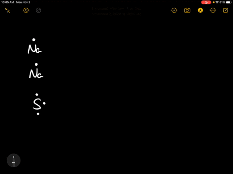 SOLVED:Using Lewis symbols, show how atoms of sulfur and sodium form ...