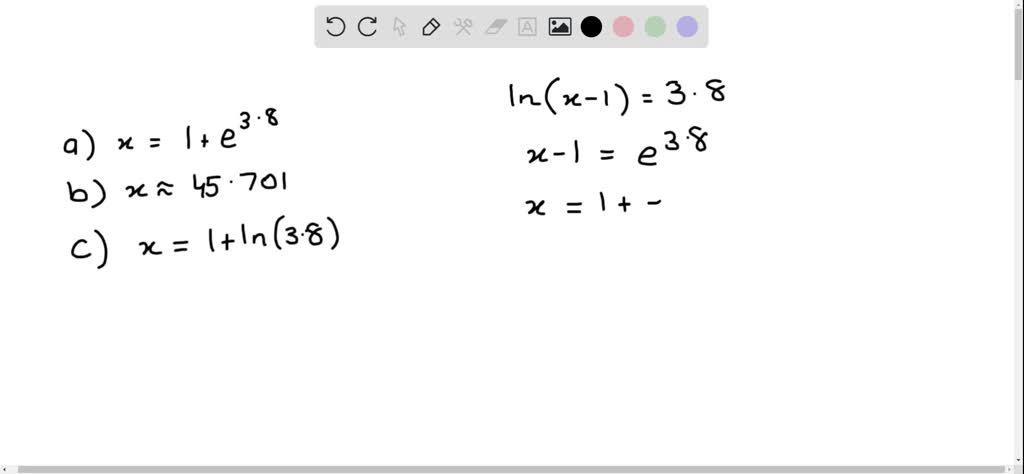 Solved Determine Whether Each X Value Is A Solution Or An Approximate