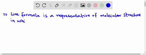 ⏩SOLVED:What is a line formula? Why is it useful in drawing Lewis ...