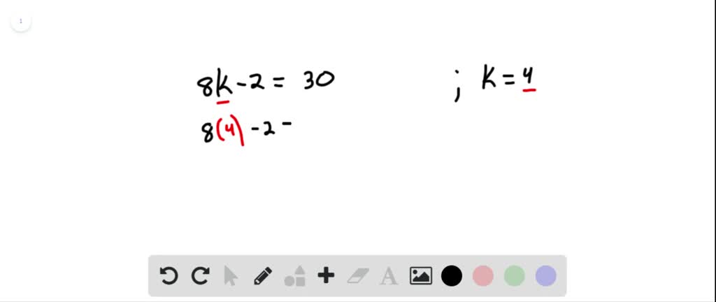 ⏩SOLVED:Check to see if the given value of the variable is or is not… | Numerade
