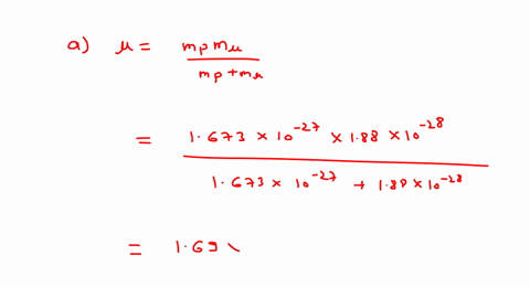SOLVED:The Rydberg constant with a finite mass of the nucleus is given ...