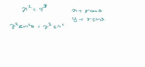SOLVED:Convert the rectangular equation to polar form. Assume a