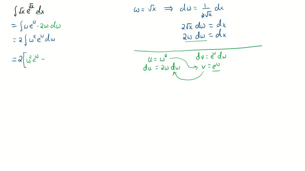 ⏩SOLVED:evaluate using Integration by Parts, substitution, or both… | Numerade